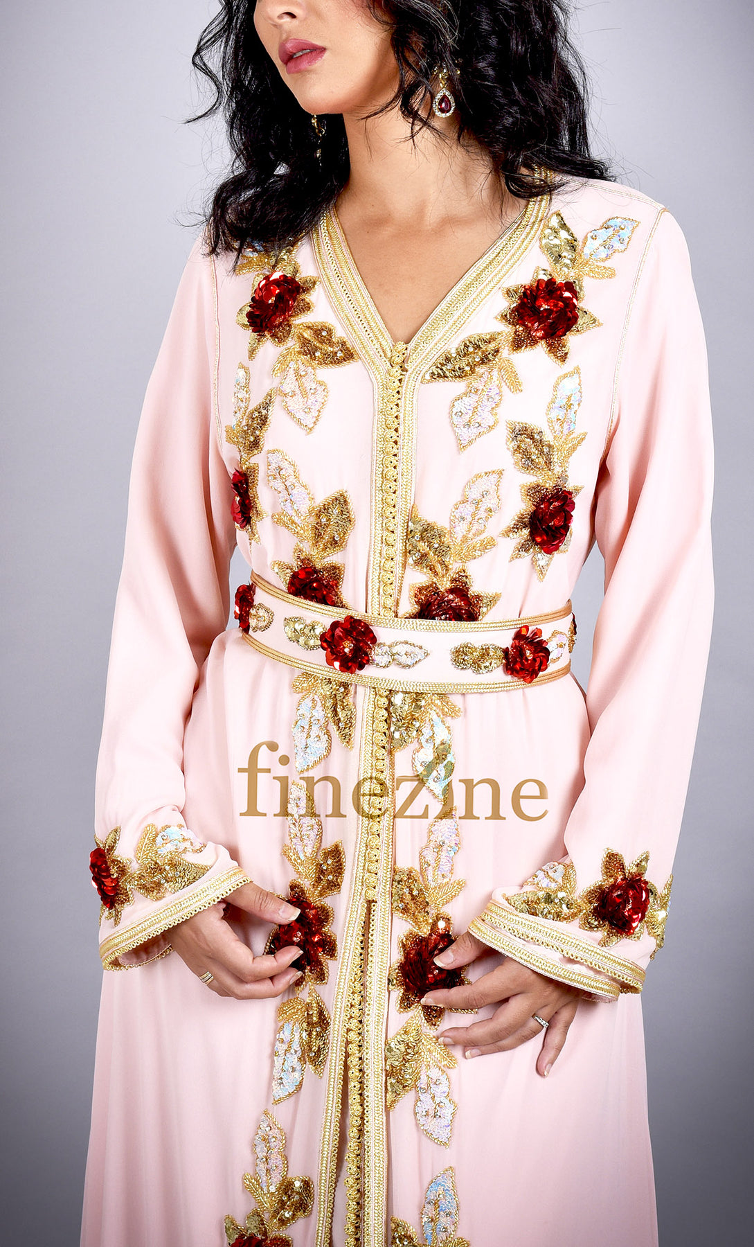 Rose - Caftan takchita – FINEZINE